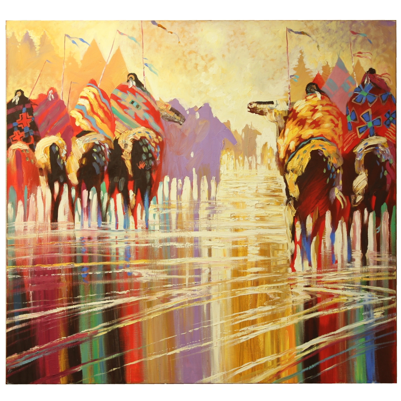 GoodLife Auctions - Lot 2585, Original Oil on Canvas "First Season" by ...